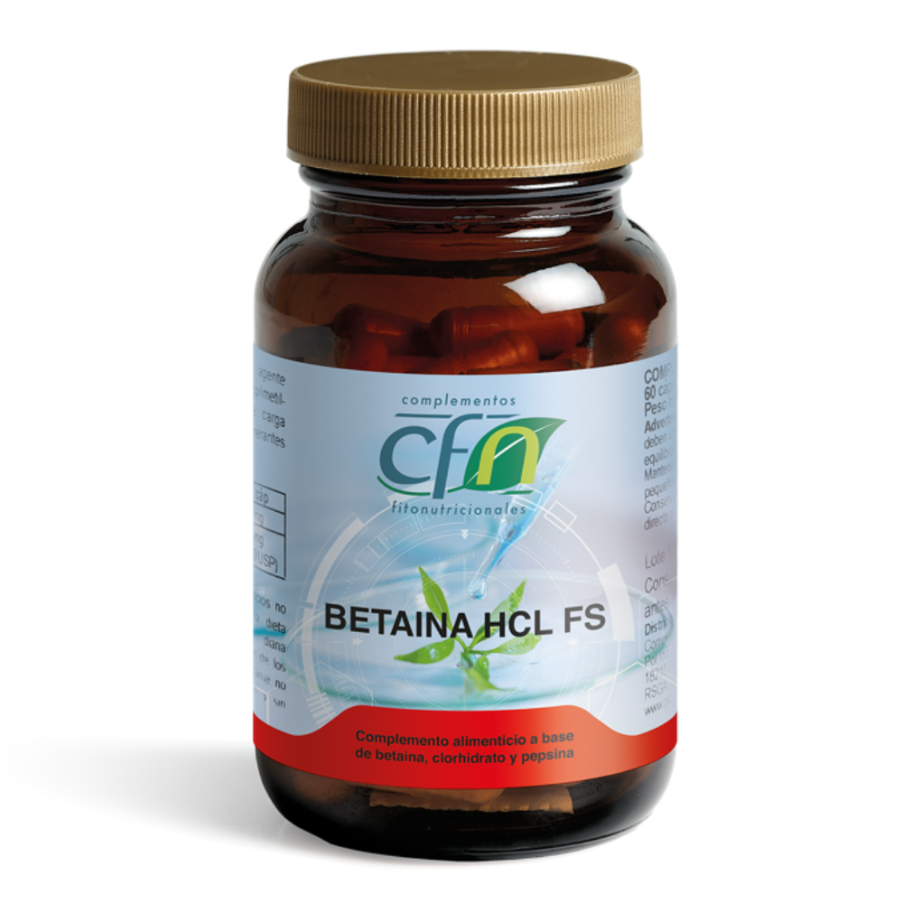 Betaína HCL FS 60 cápsulas